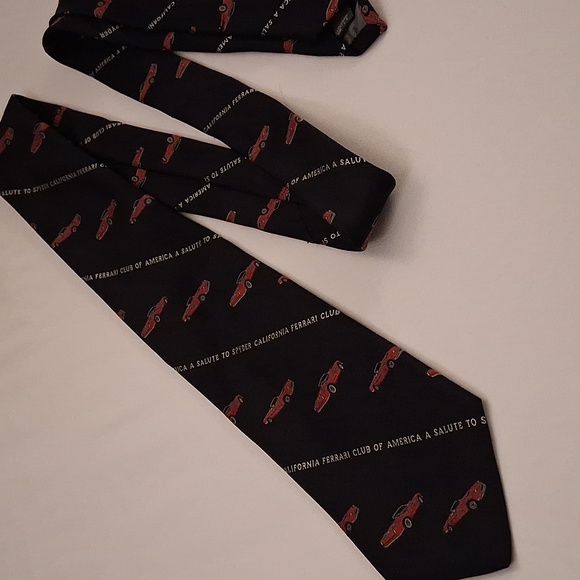 Ferrari | Accessories | Vintage Robert Talbott Ferrari Neck Tie | Poshmark